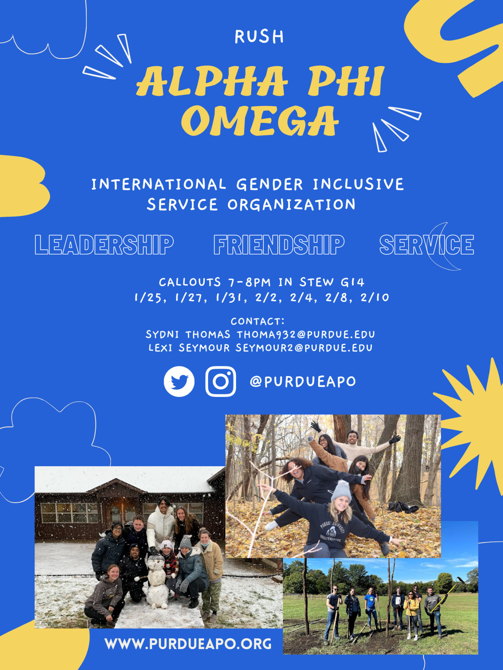 Rush – Alpha Phi Omega